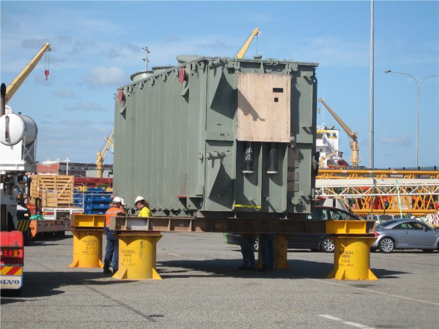 Transformer block in Fremantle - J H Bachman